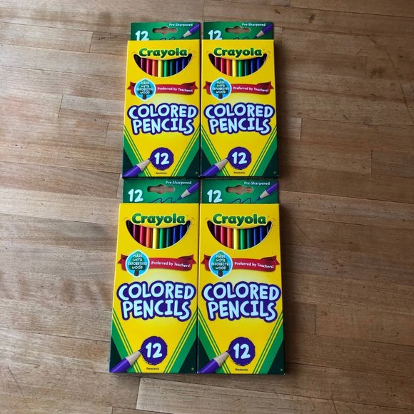 Crayola | Other | Crayola Colored Pencils 2count Assorted Colors Pack ...